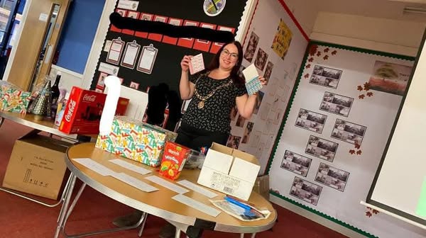 Colburn Town Council: The Mayor of Colburn Cllr Michelle Dunning ...