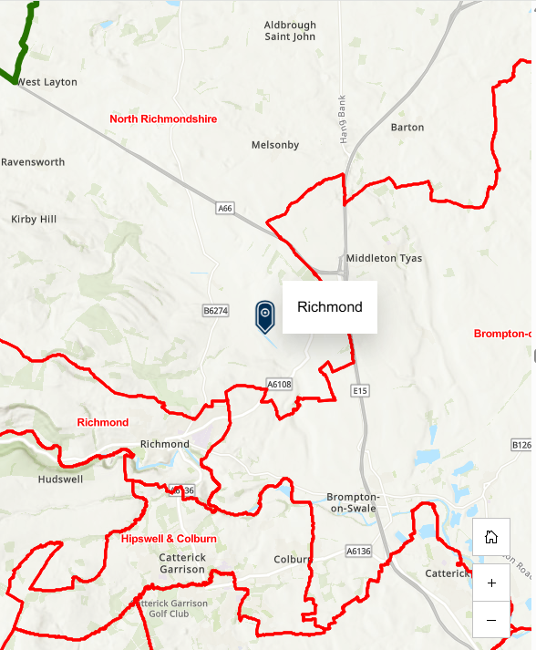 Colburn Town Council: North Yorkshire Council